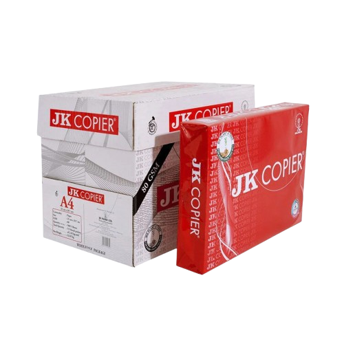 JK Copier Multi-Purpose Copy Printing Paper, A4 80gsm | White